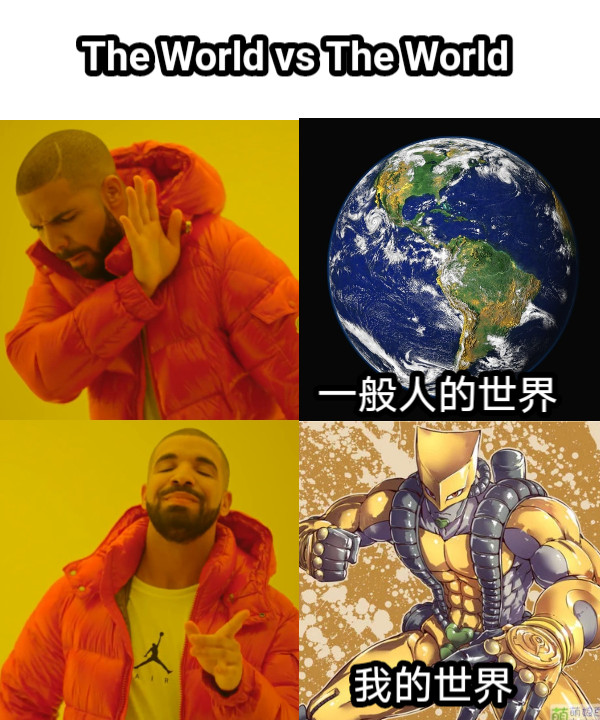 The World vs The World 一般人的世界 我的世界