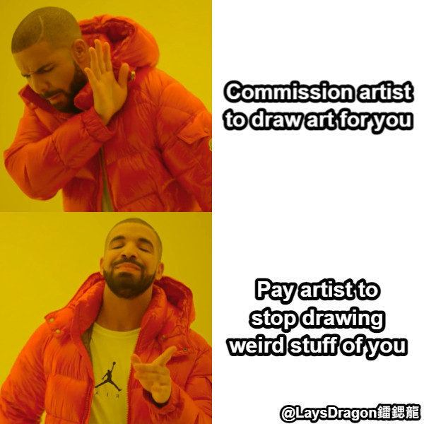 Commission artist to draw art for you Pay artist to stop drawing weird ...