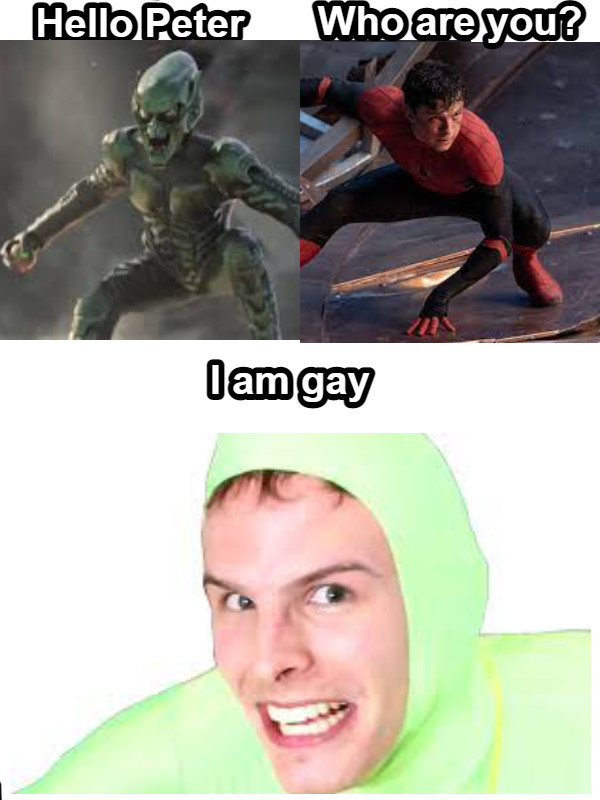 Hello Peter Who are you? I am gay