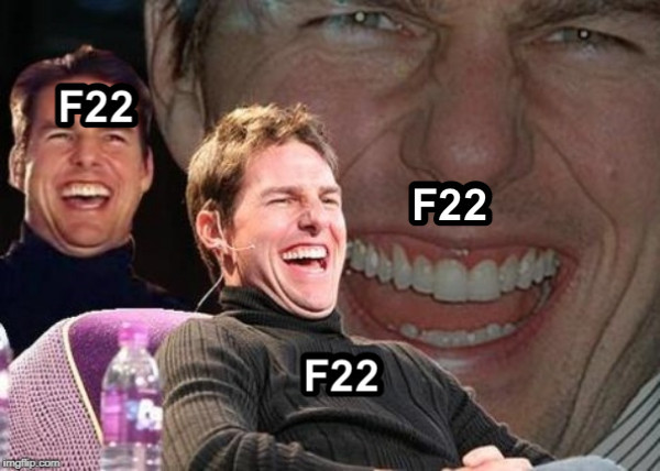 F22 F22 F22