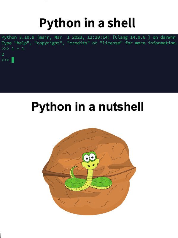 Python in a nutshell