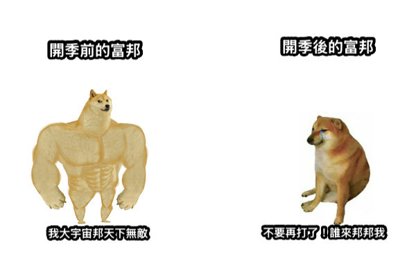 20張超好笑【肌肉doge與小廢狗(Buff Doge v.s. Cheems)-寬版】梗圖！快來看看網友們的搞笑創作！